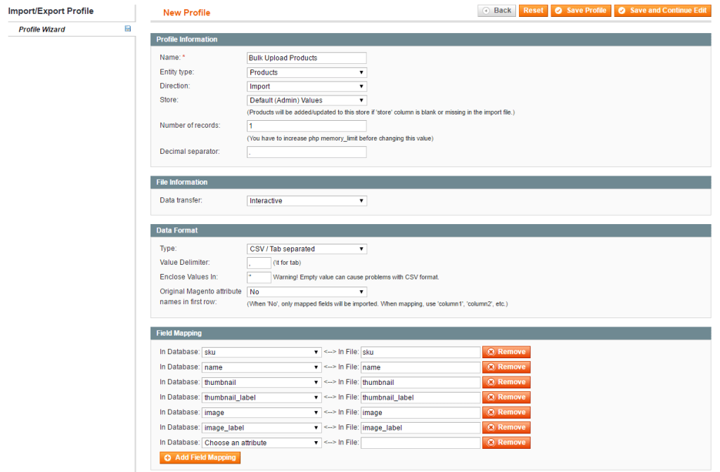 How to Bulk Upload in Magento (Magento1) – CyberSolutions